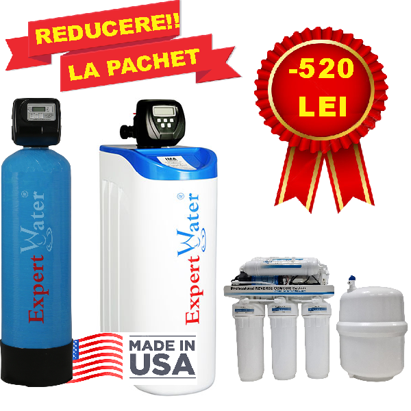 NOU! PRET MIC Pachet Filtru Automat EWF 25, Dedurizator EWS 25 si ...