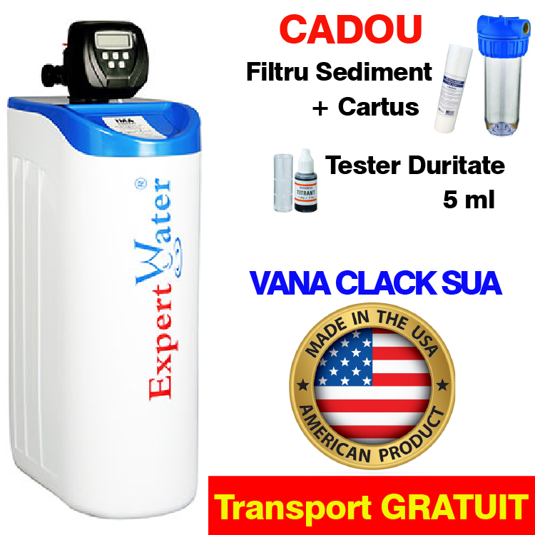 Dedurizator apa EWS 25 L - Clack SUA - Cabinet - volumetric, ora de ...